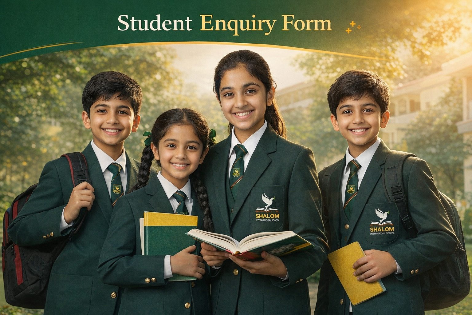 Student Enquiry Form – Shalom International School